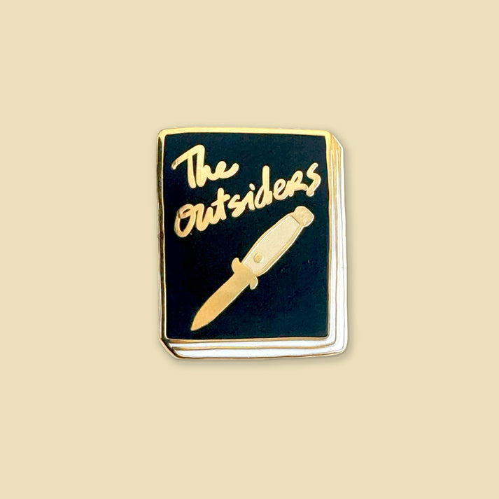 Book Pin: The Outsiders – Ideal Bookshelf