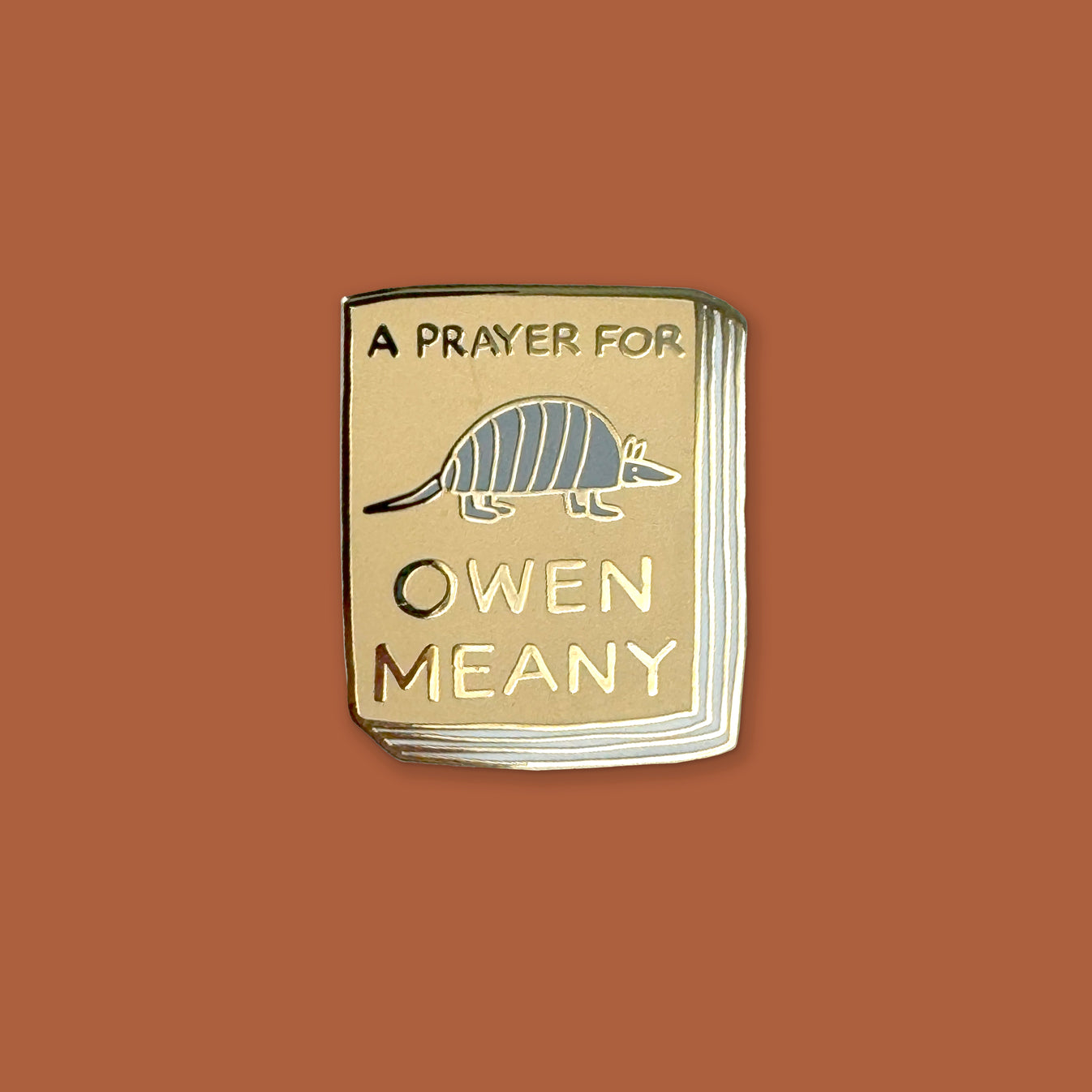 Book Pin: A Prayer for Owen Meany – Ideal Bookshelf