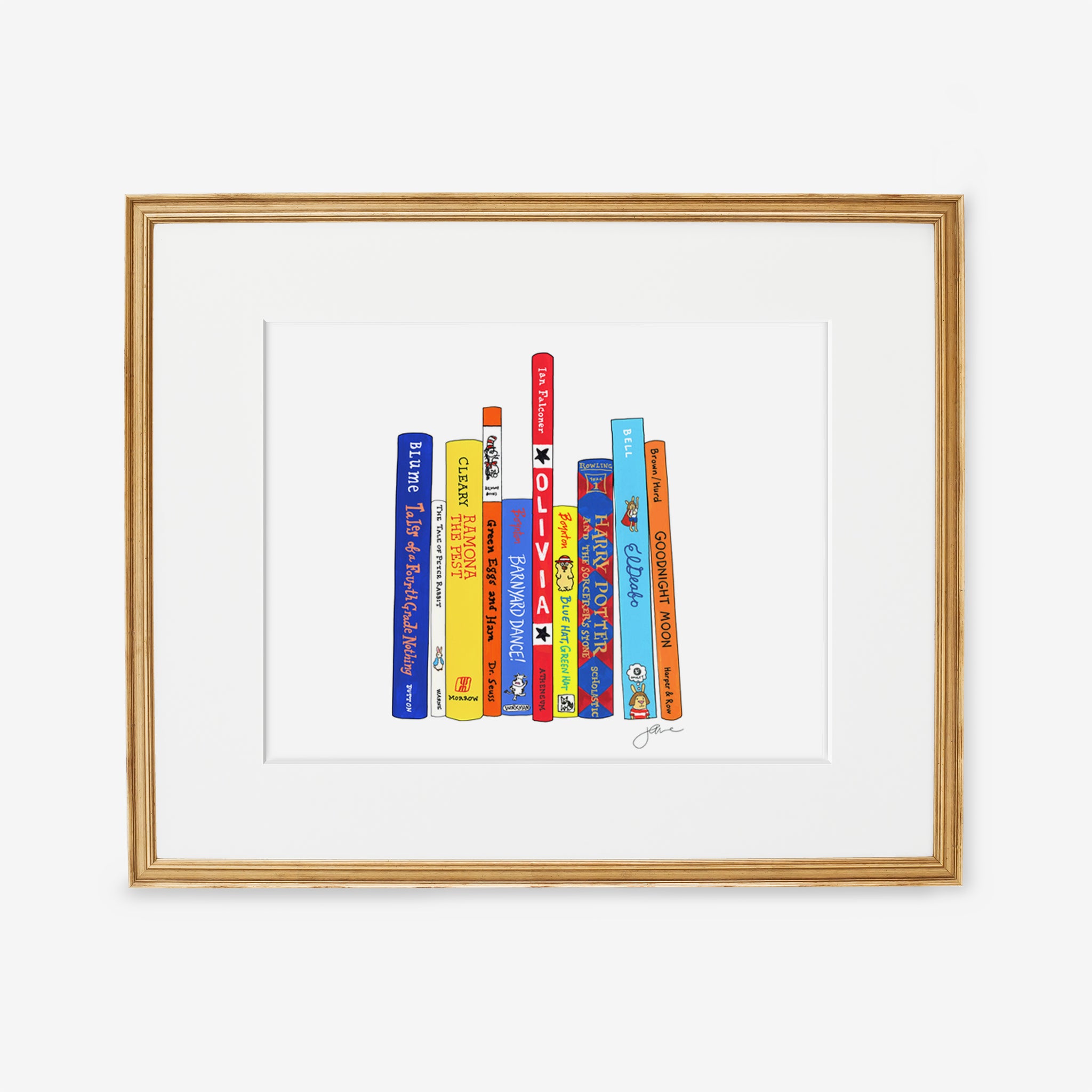 Custom Print – Ideal Bookshelf