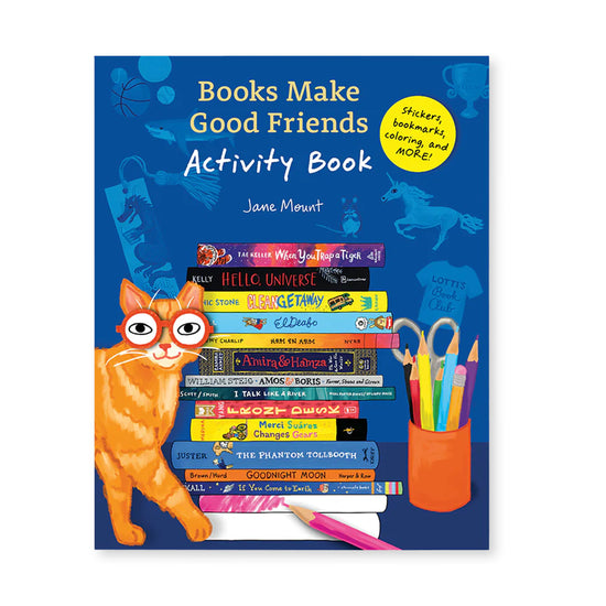 Books Make Good Friends Activity Book – Ideal Bookshelf