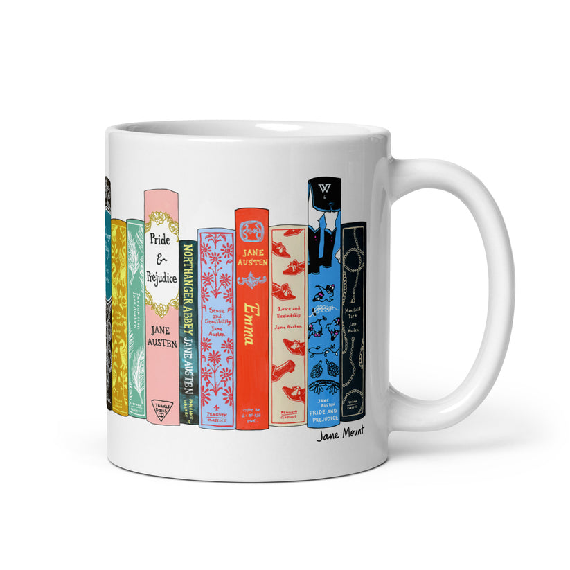 Mug: Jane Austen – Ideal Bookshelf