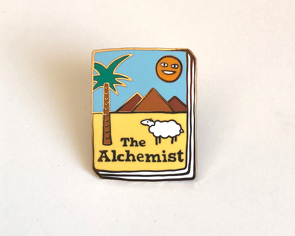 Book Pin: The Alchemist – Ideal Bookshelf