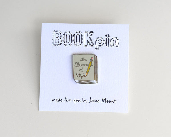 Book Pin: The Elements of Style – Ideal Bookshelf