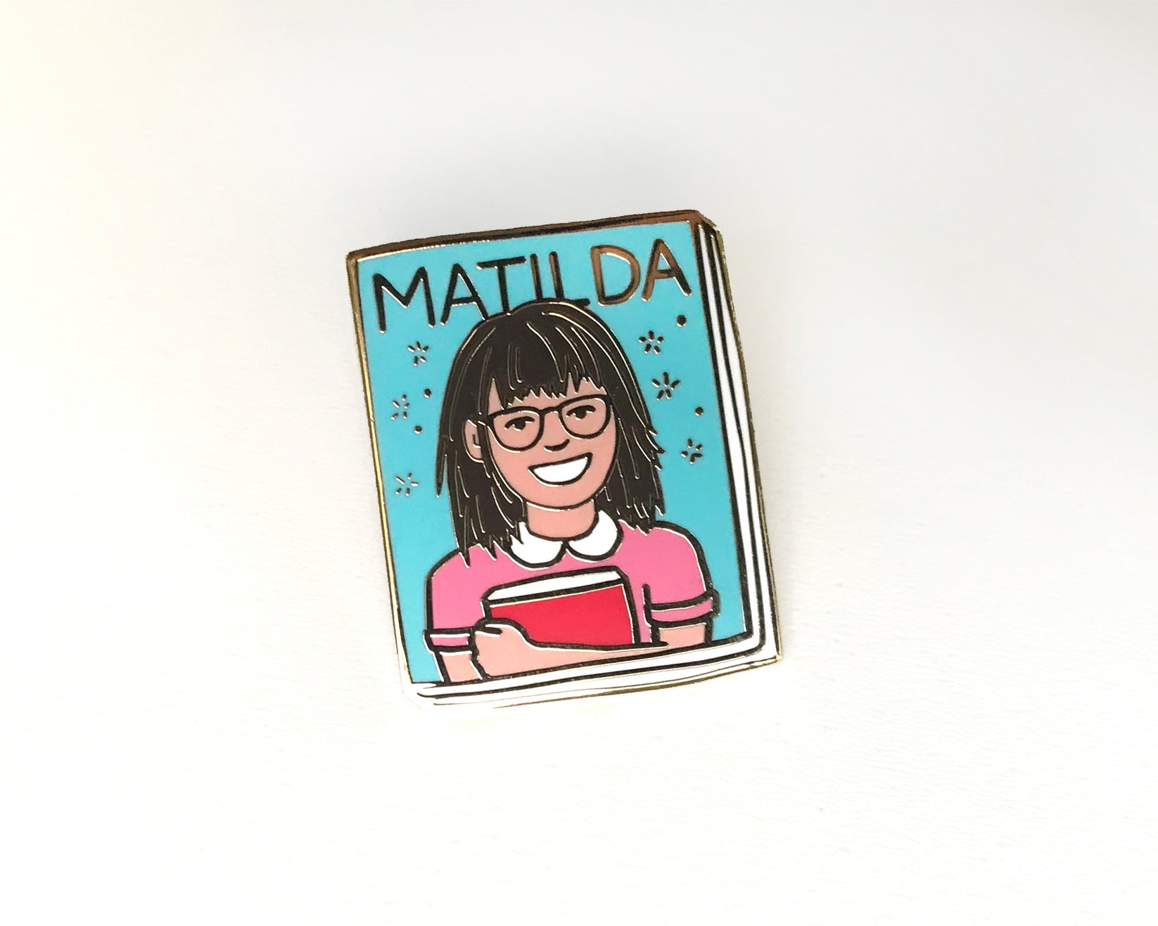 Book Pin: Matilda – Ideal Bookshelf