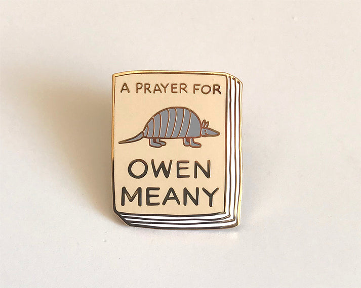 Book Pin: A Prayer for Owen Meany – Ideal Bookshelf