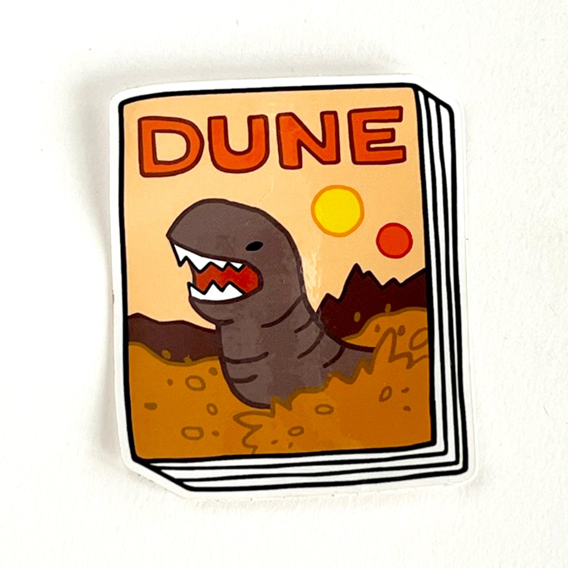 Book Sticker: Dune – Ideal Bookshelf